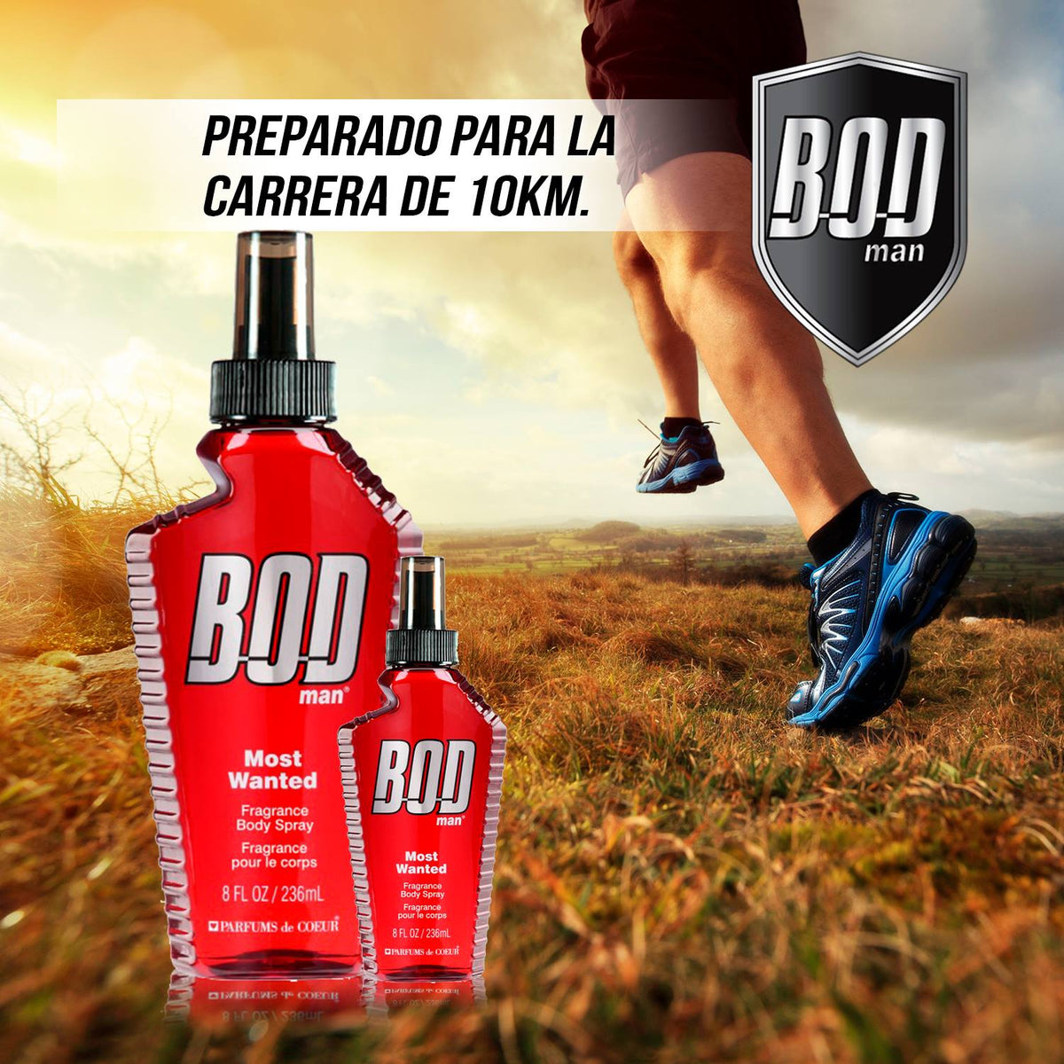 Bod Man Most Wanted Body Splash 236ml – Paris Success